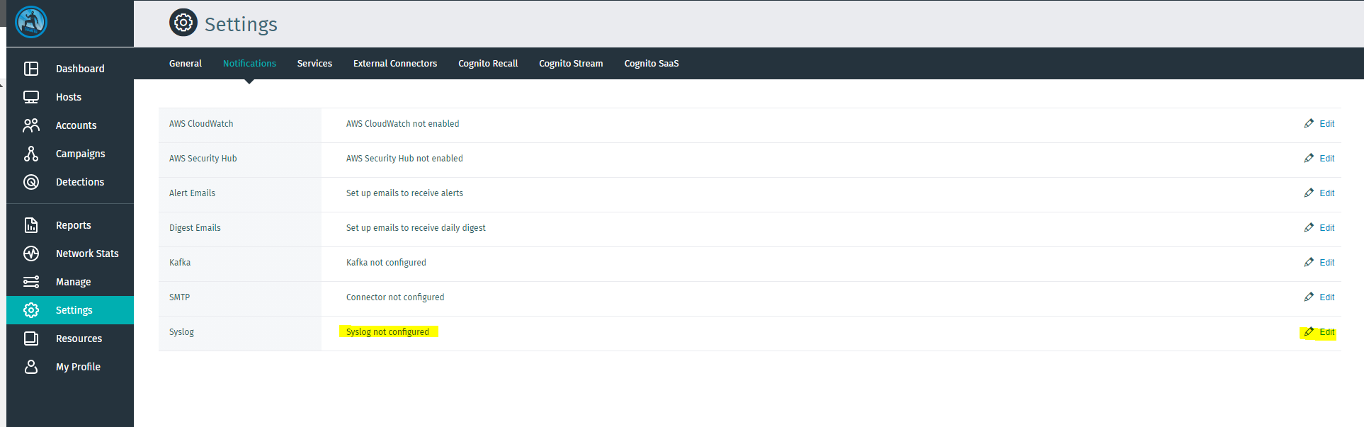 Splunk TA - Changing from CEF to JSON for Vectra Detect