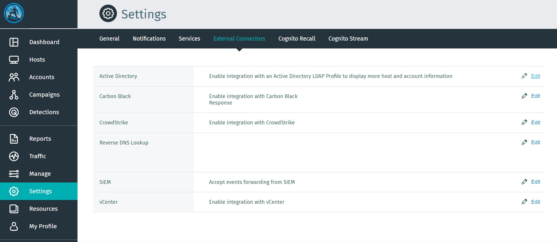 How to configure vCenter Integration on Vectra Detect Appliances