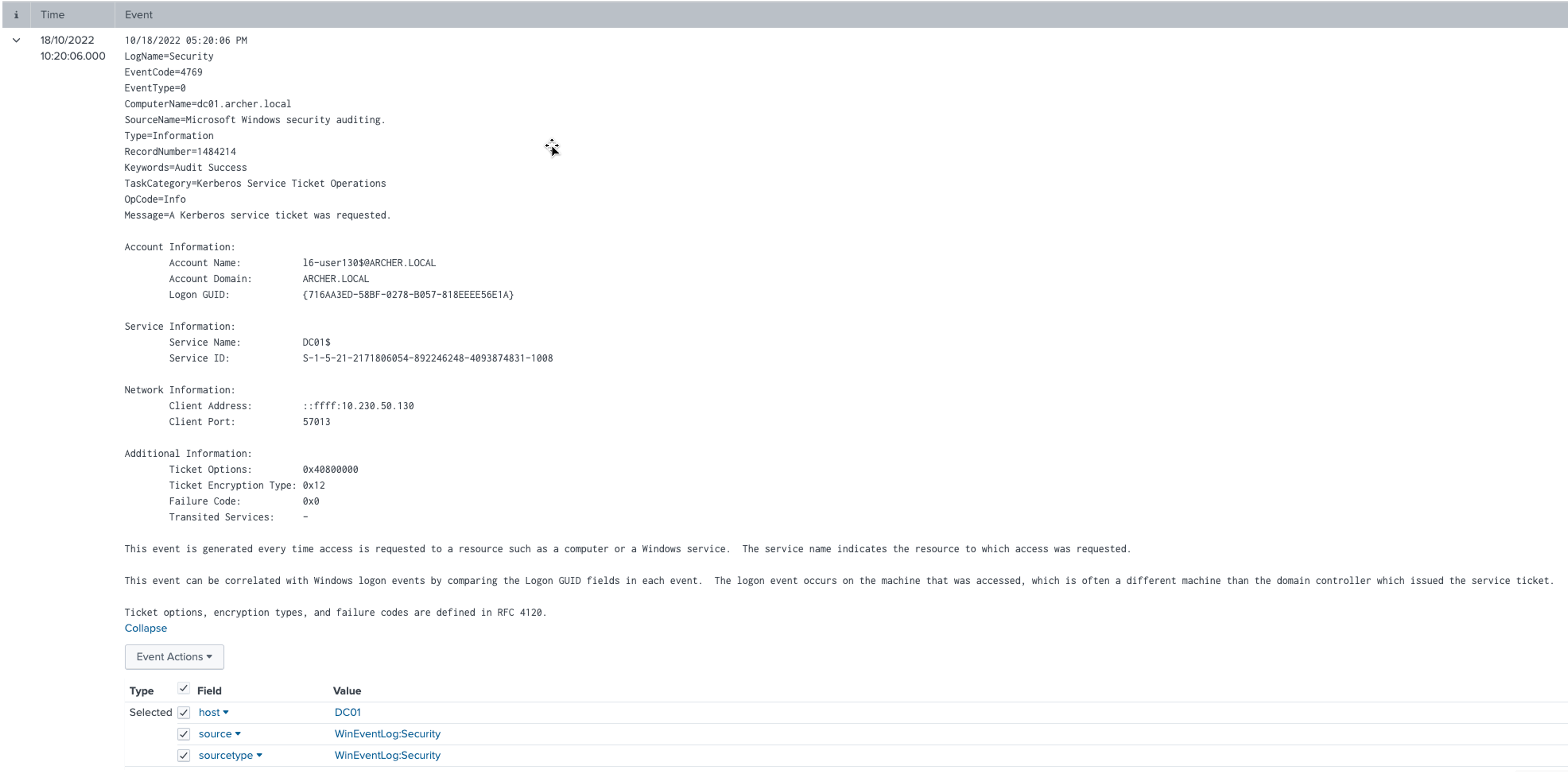 Windows Event Log Ingestion - Splunk (Syslog / Legacy) Configuration