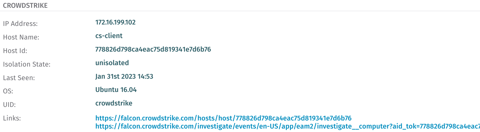 CrowdStrike EDR Integration FAQ