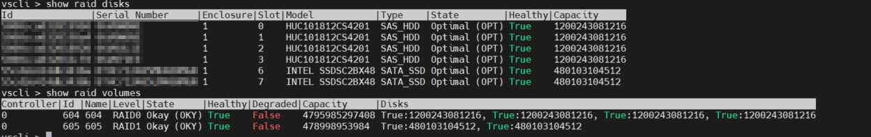 Investigating Disk Issues on Vectra Hardware Appliances