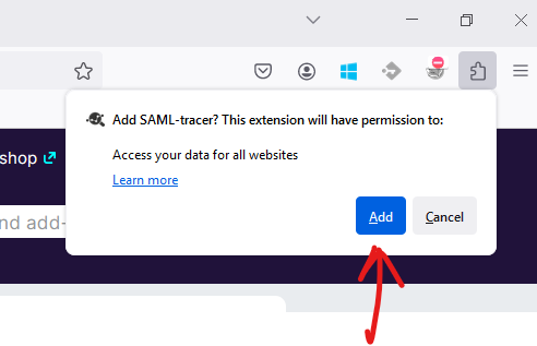 How to use SAML-Tracer to generate a SAML trace file