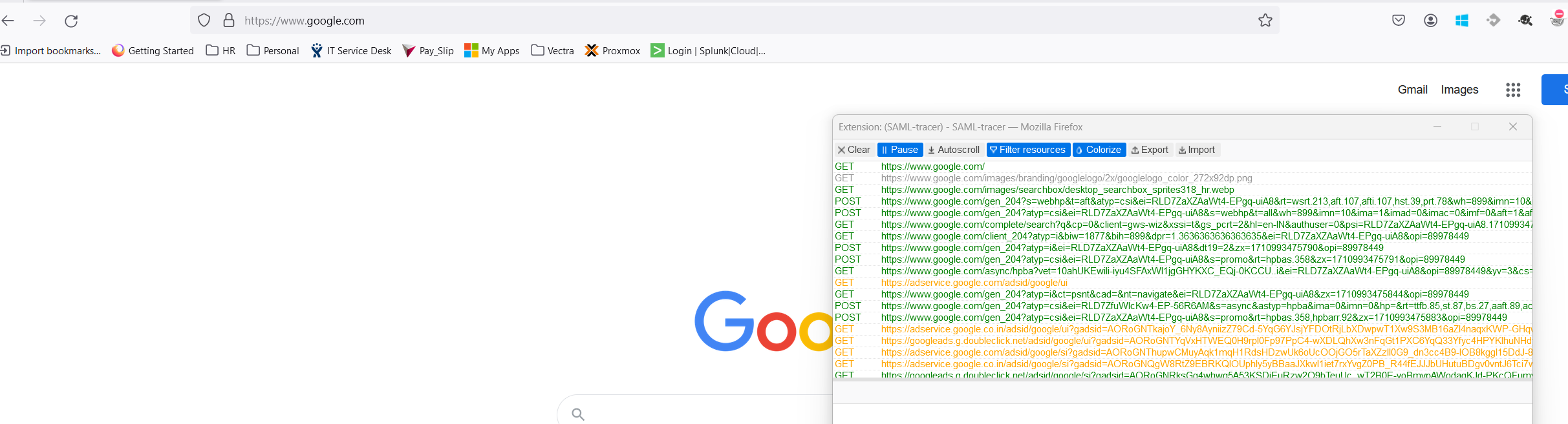 How to use SAML-Tracer to generate a SAML trace file