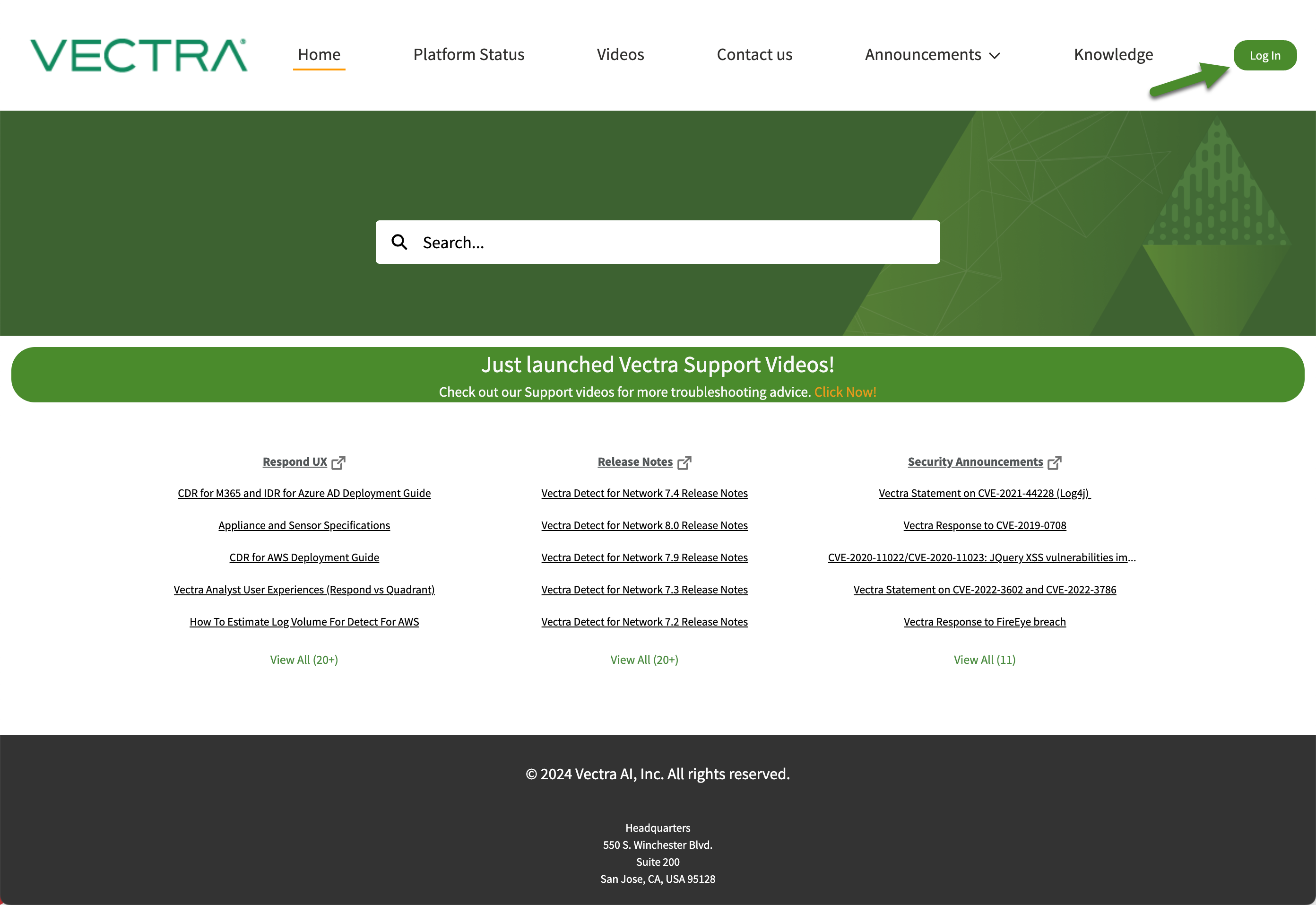 Vectra Match Curated Ruleset