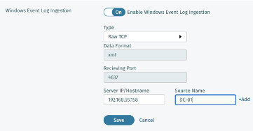 Windows Event Log Ingestion - NXLog Configuration