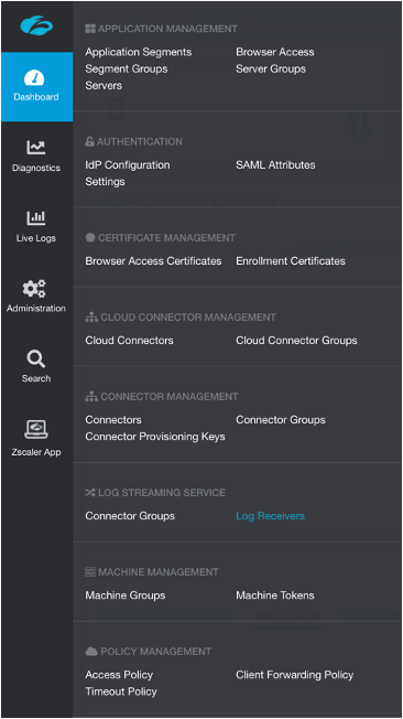 Zscaler Private Access (ZPA) Log Ingestion Configuration